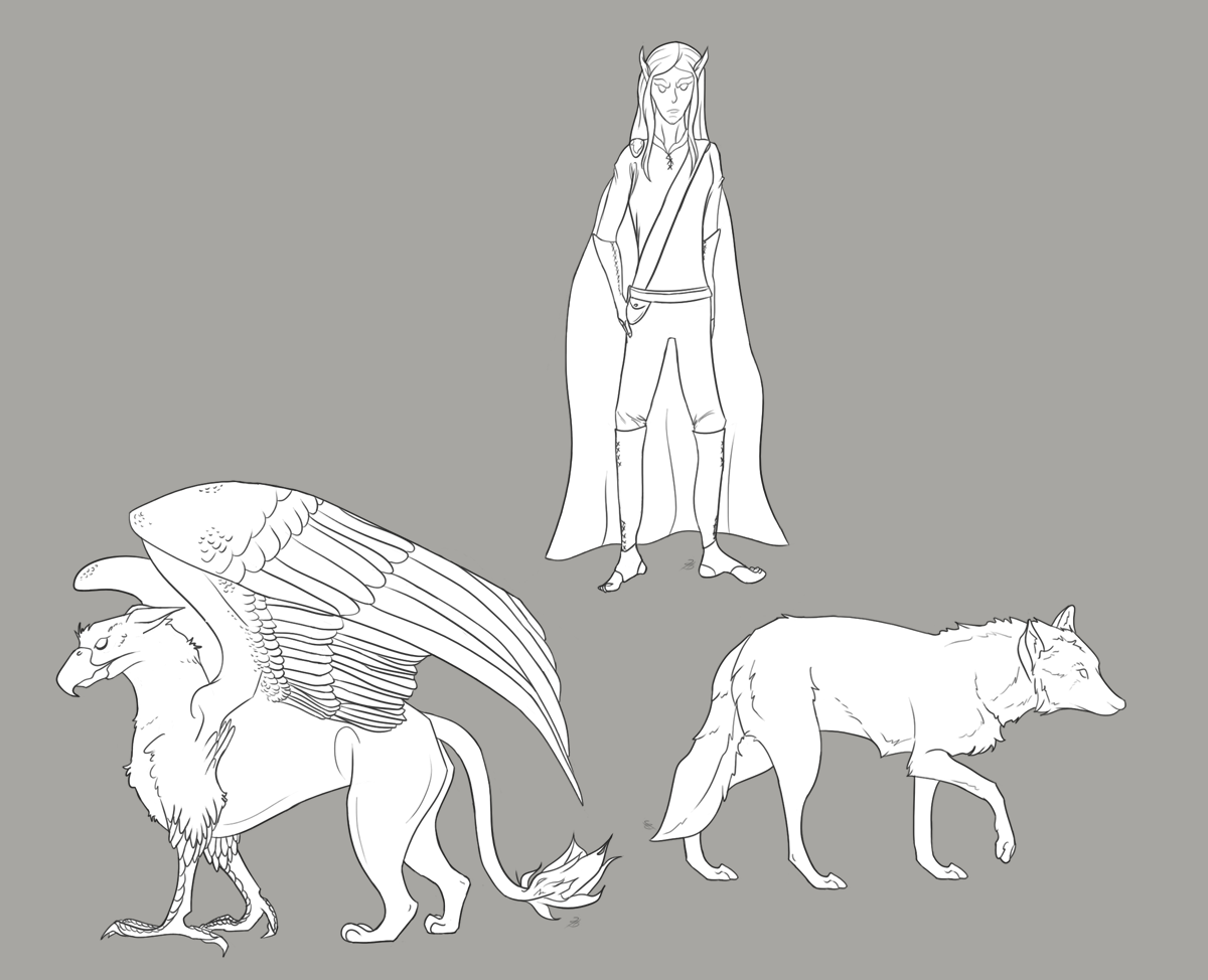 Alt. Species Colorable - Free by Blusl on DeviantArt