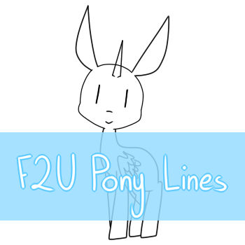 F2U Pony Lines by 14th-Crown on DeviantArt