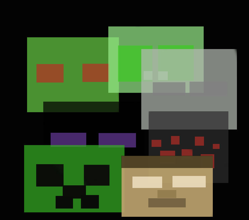 enemies from minecraft by AdorableCreeperKitty on DeviantArt
