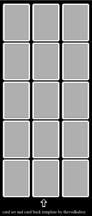card template Whole suit FREE by thevodkaboy on DeviantArt