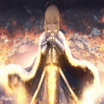 Fate Saber by AnimeGifF on DeviantArt