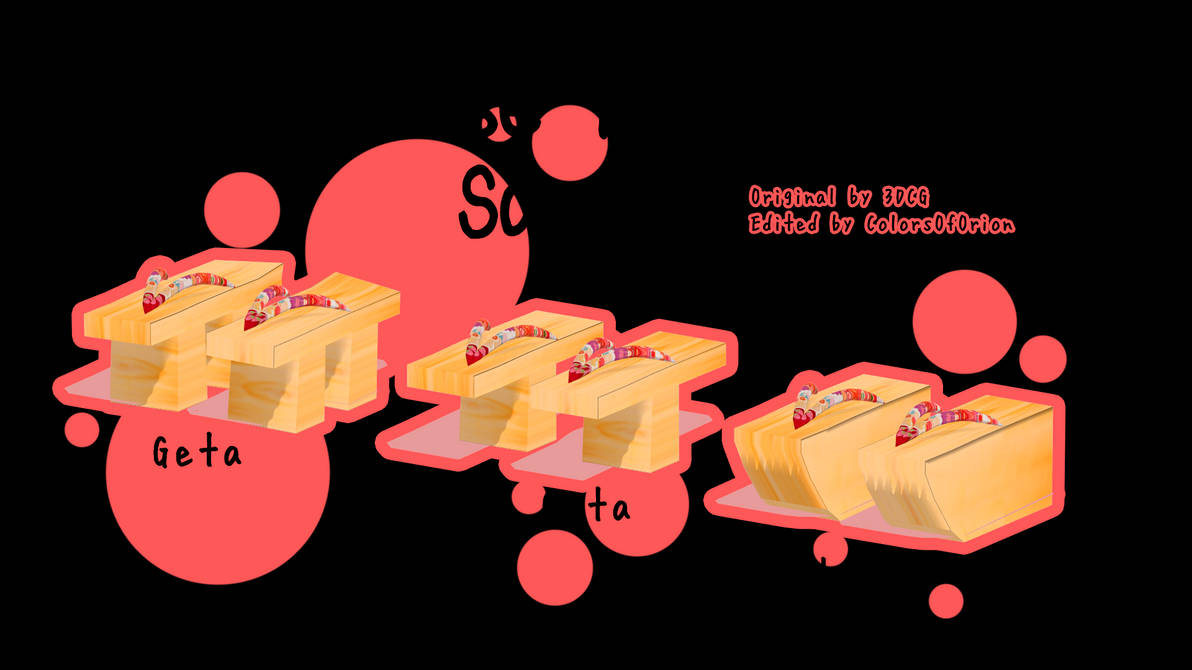 [MMD Clothes] - Japanese Traditional Sandals (+dl) by ColorsOfOrion on ...