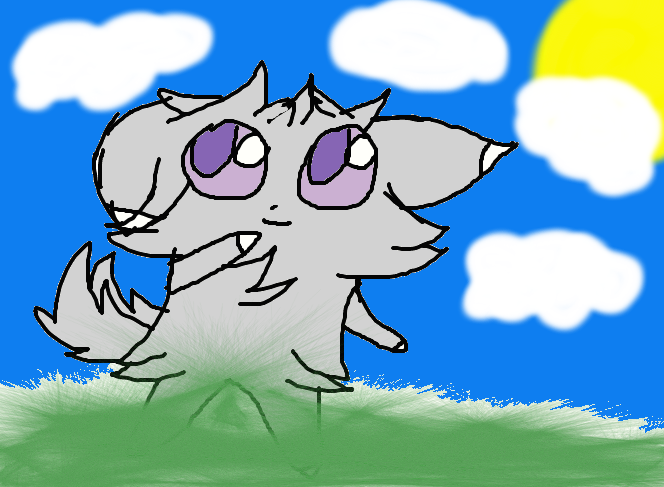 Espurr (First drawing please don't hate) by iEspurr on DeviantArt