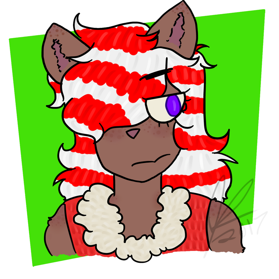 Candy Cane Oc By Krystalkrupp On Deviantart