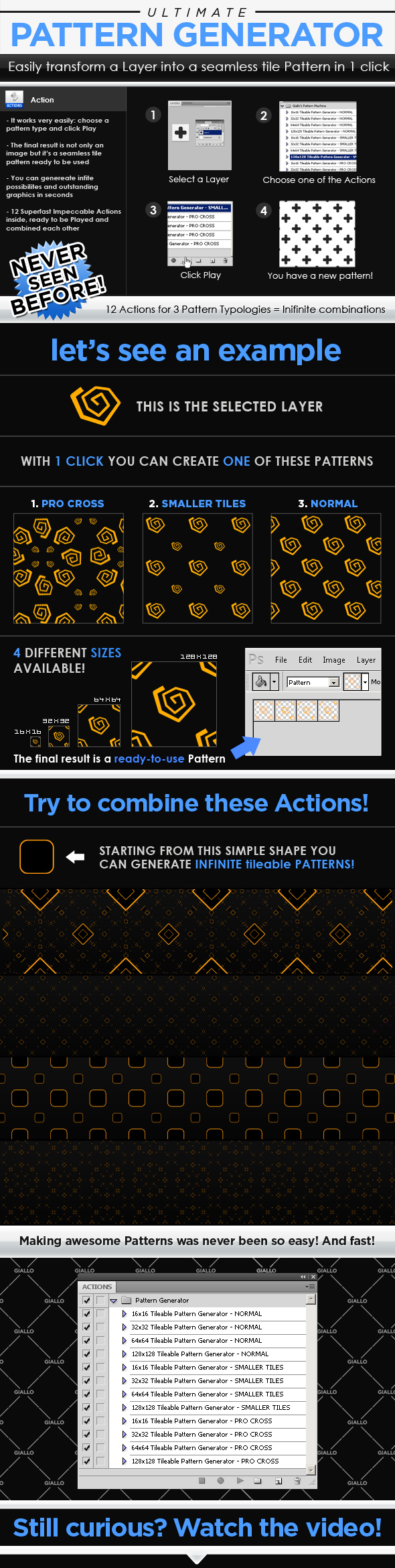Free Action Pattern Generator by Giallo86 on DeviantArt