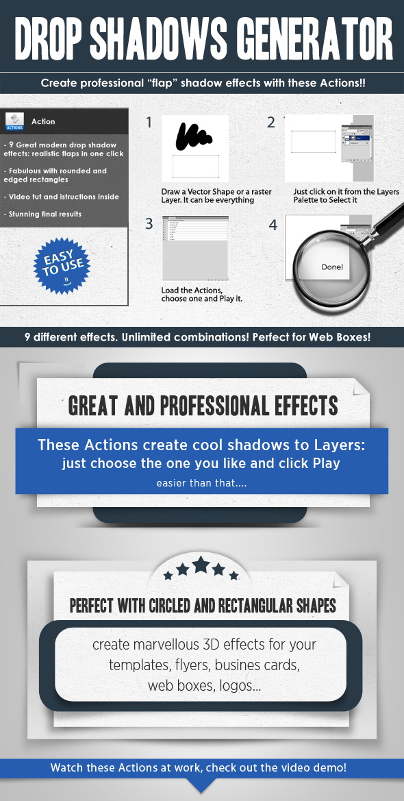 Free Flap page shadows actions by Giallo86 on DeviantArt