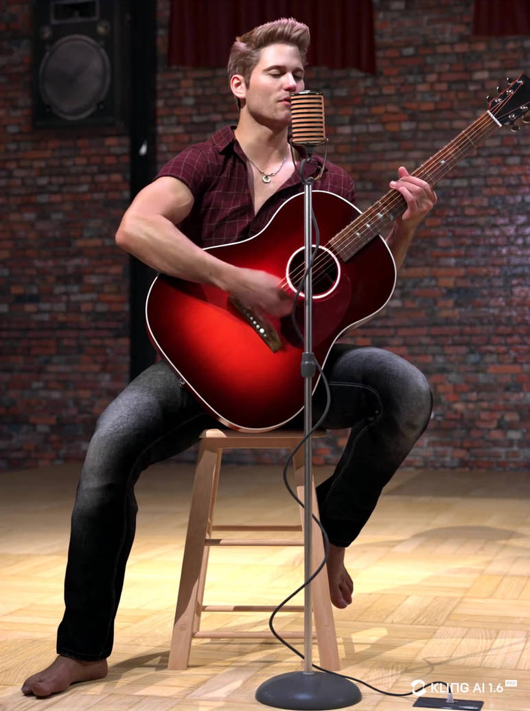 Stiles Singing on Stage by PoisonedMartini on DeviantArt