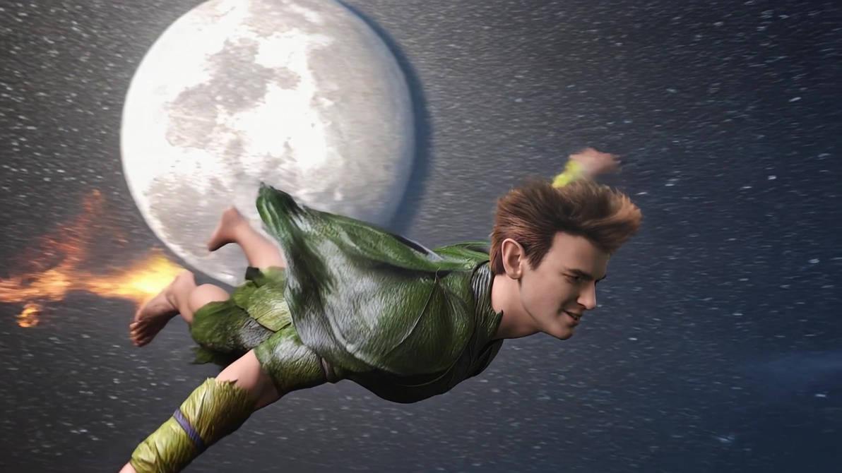 Peter Pan Takes Flight by PoisonedMartini on DeviantArt