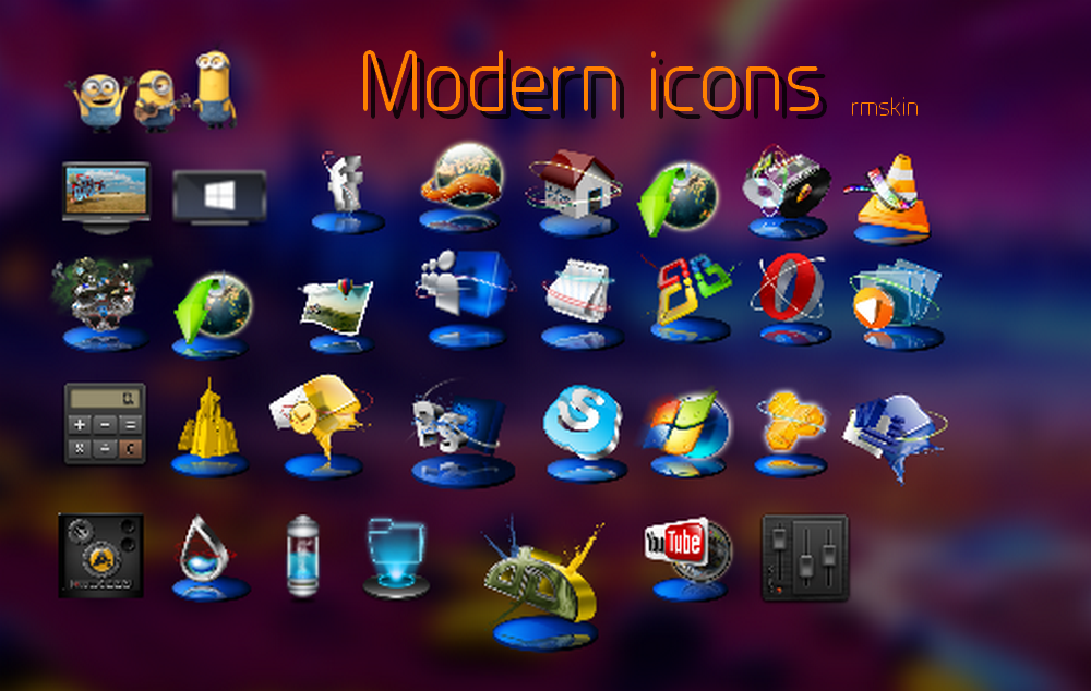Modern Icons v.1.13 by Syrdi on DeviantArt