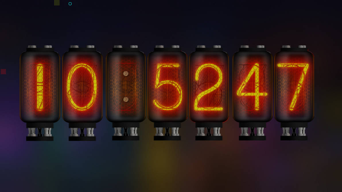 Nixie Tube No1 v1.0 Premium by Syrdi on DeviantArt