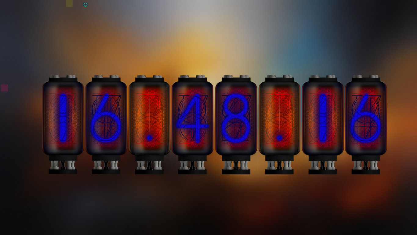 Nixie XL Clock Enterprise v.2.0 Extra by Syrdi on DeviantArt