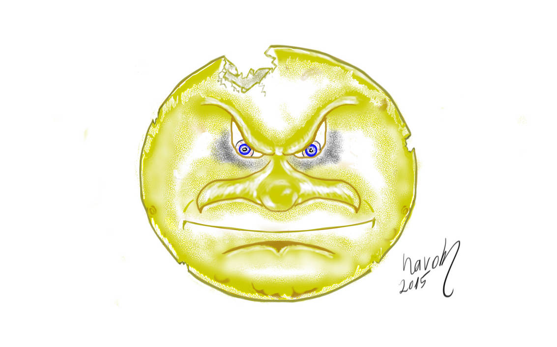 Angry Moon by havok-br on DeviantArt