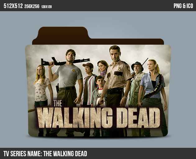 The Walking Dead folder icon by kasbandi on DeviantArt