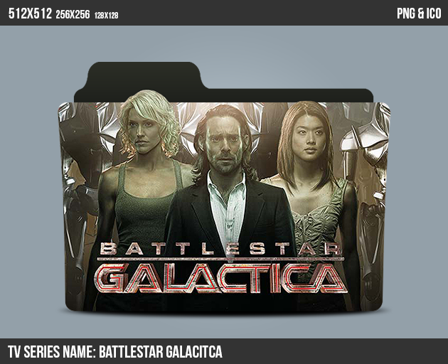 Battlestar Galactica Folder ICON by kasbandi on DeviantArt