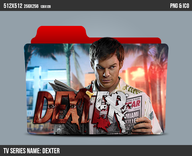 Dexter Folder ICON by kasbandi on DeviantArt