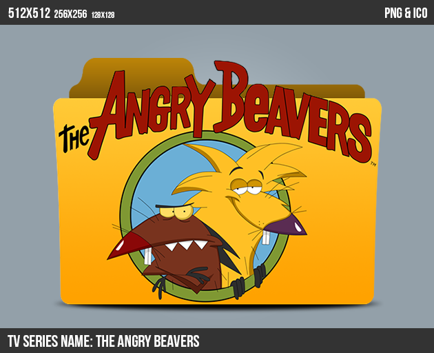 The Angry Beavers Folder ICON by kasbandi on DeviantArt