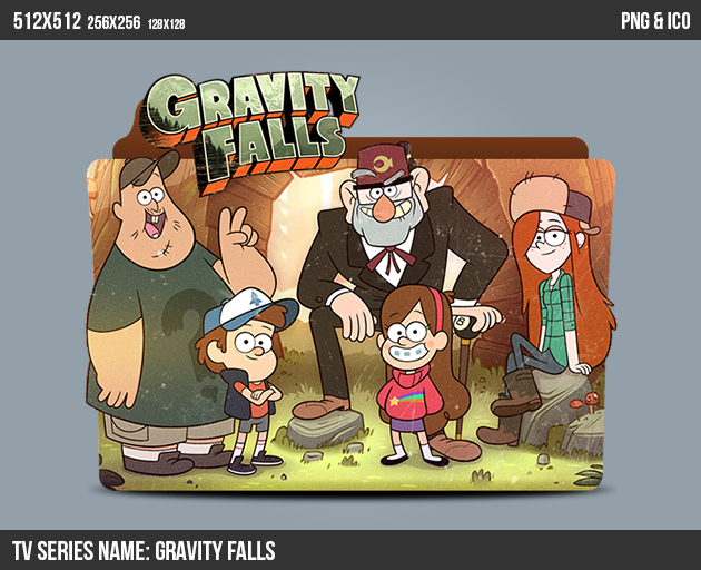 Gravity Falls Folder ICON by kasbandi on DeviantArt