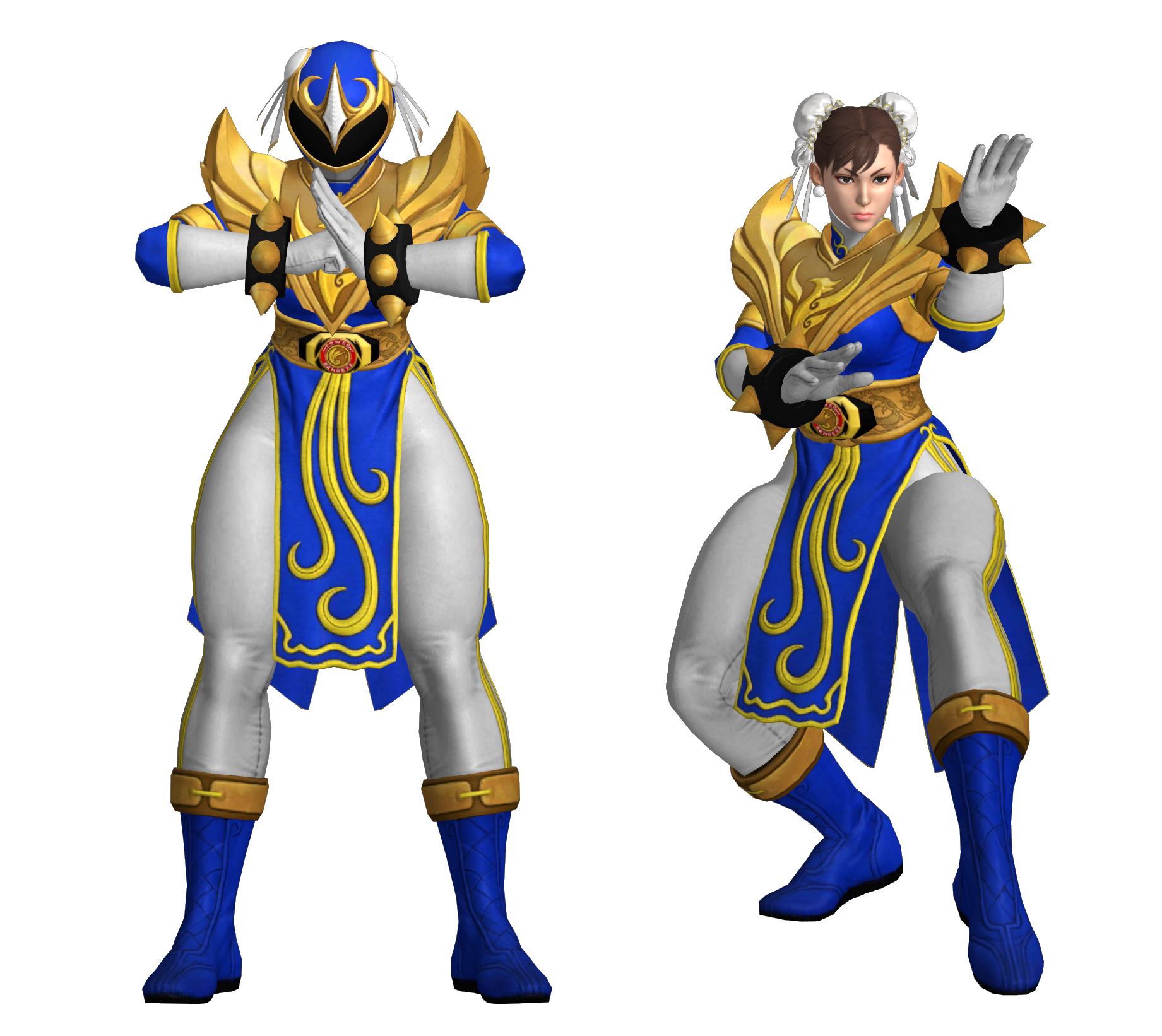 PRLW - ChunLiRanger (DL) by DatKofGuy by sihsengiu on DeviantArt