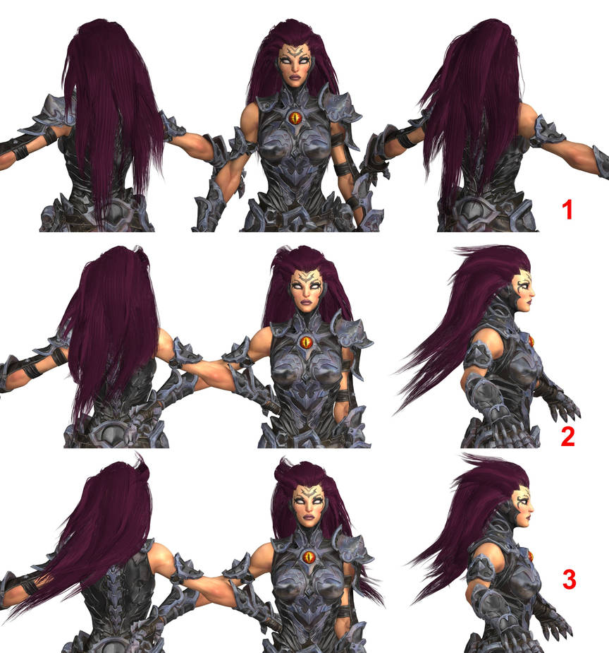 Fury-hair-down-pose by sihsengiu on DeviantArt
