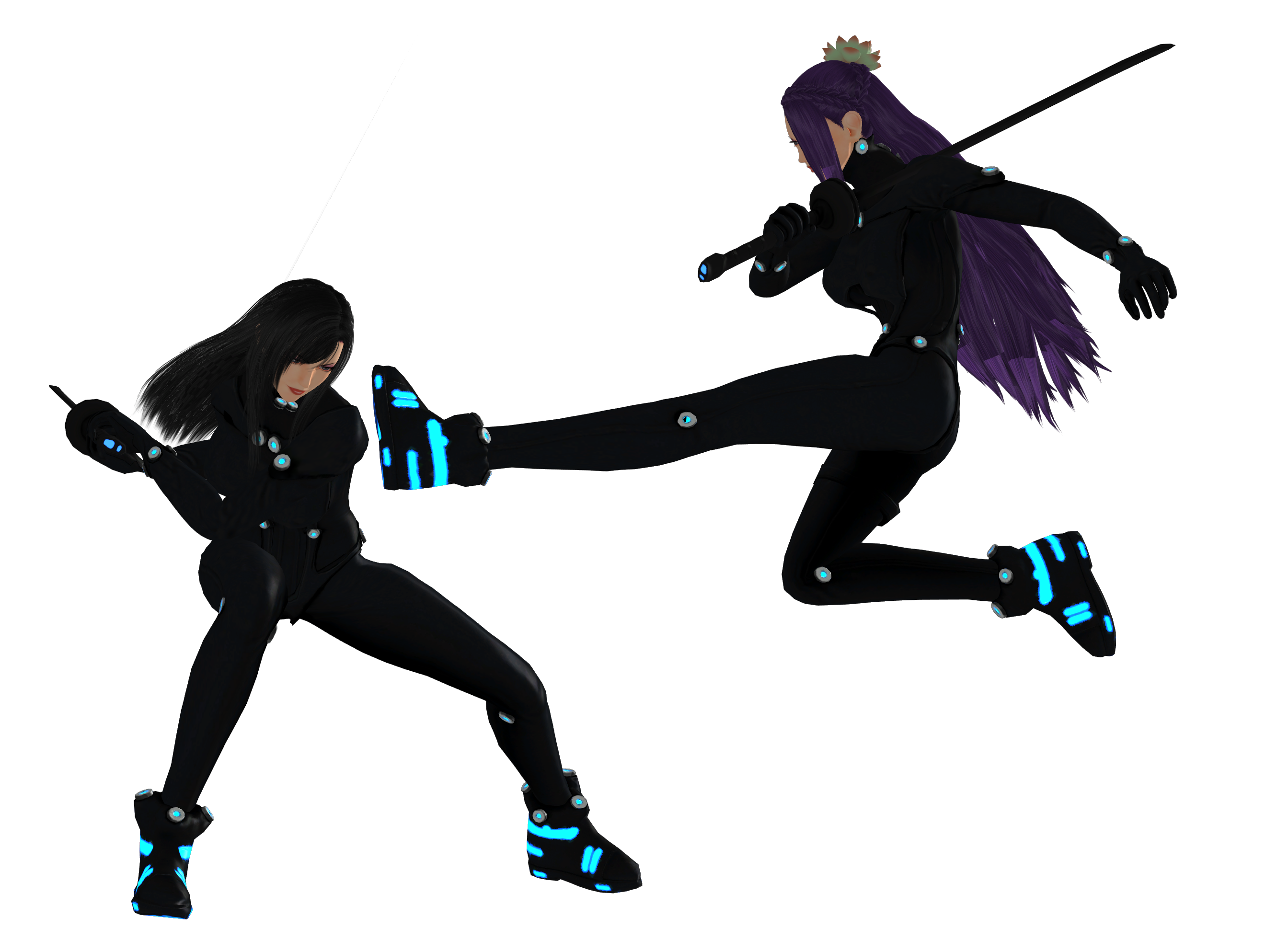 Luong as DOA5LR Naotora Ii - Gantz Outfit A [DL] by sihsengiu on DeviantArt