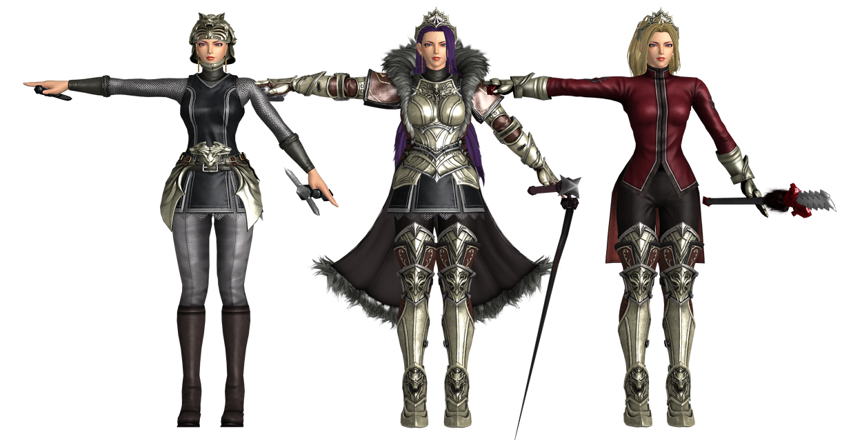 Luong as SC6 - Hilde [DL] XPS by sihsengiu on DeviantArt