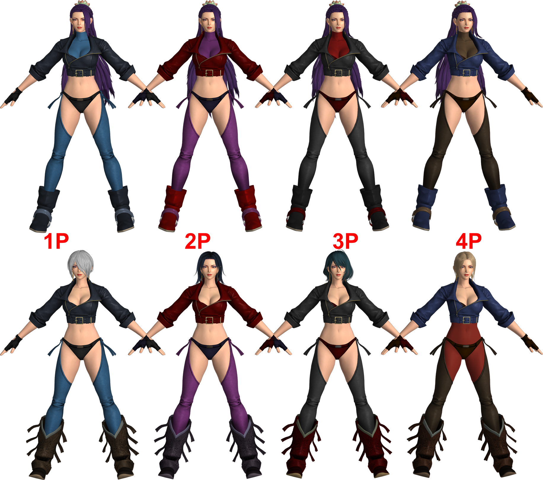 Luong As Kof Angel [dl] Xps By Sihsengiu On Deviantart
