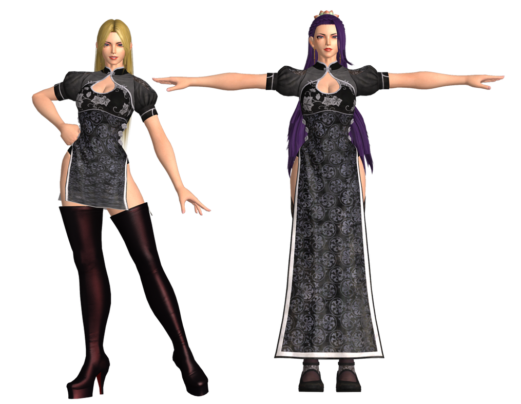 Luong as DOA6 Helena - Costume 01 [DL] XPS by sihsengiu on DeviantArt