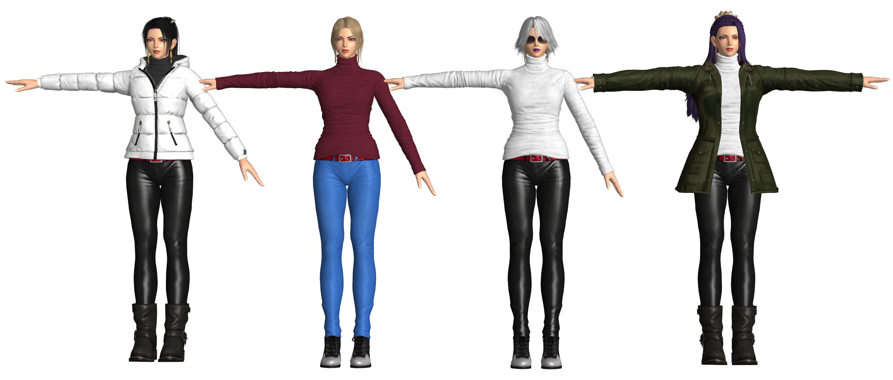 Luong as sweater+jeans+jacket [DL]] XPS by sihsengiu on DeviantArt