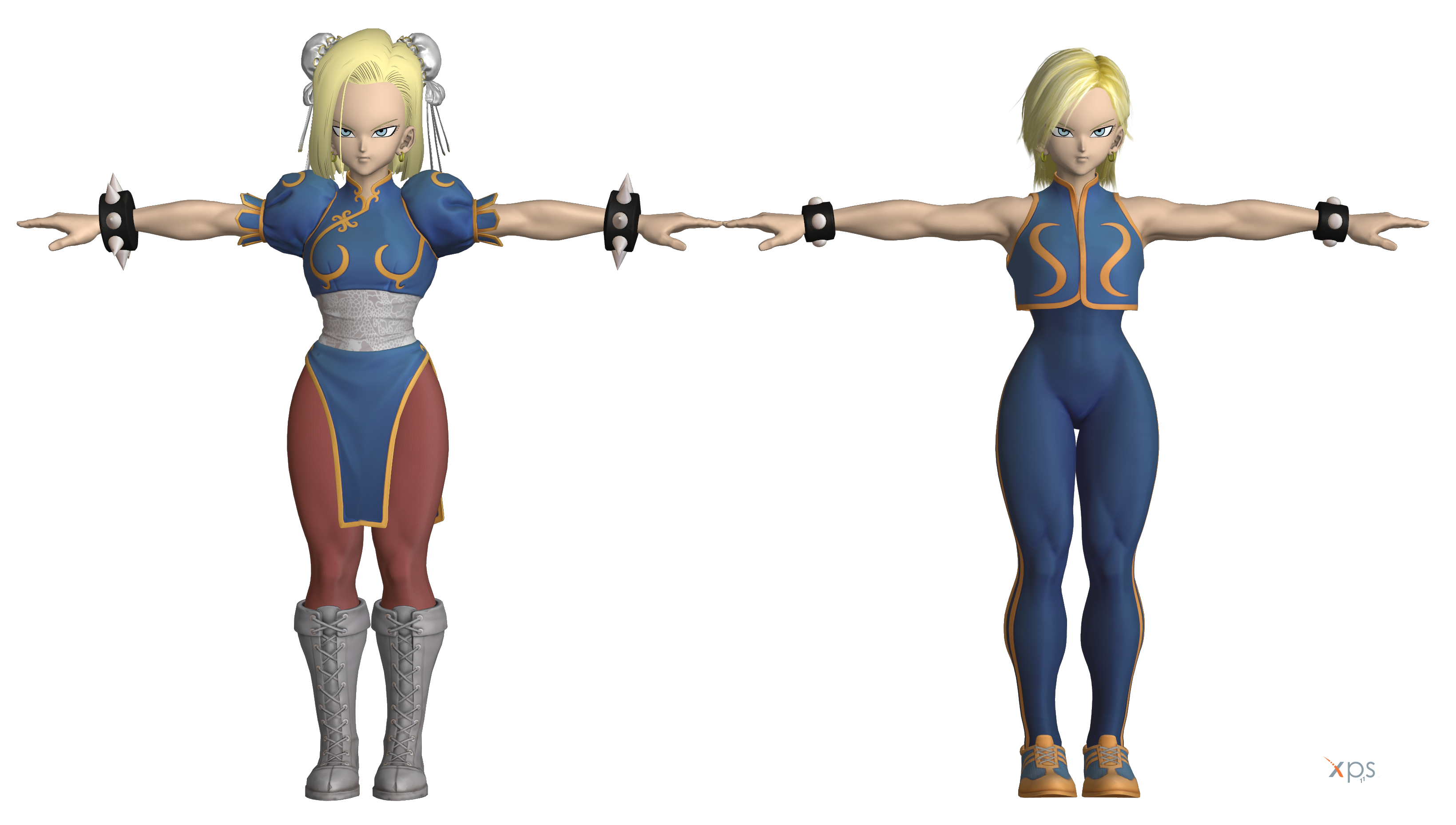 Android 18 As Fortnite Chun Li [dl] Xps By Sihsengiu On Deviantart