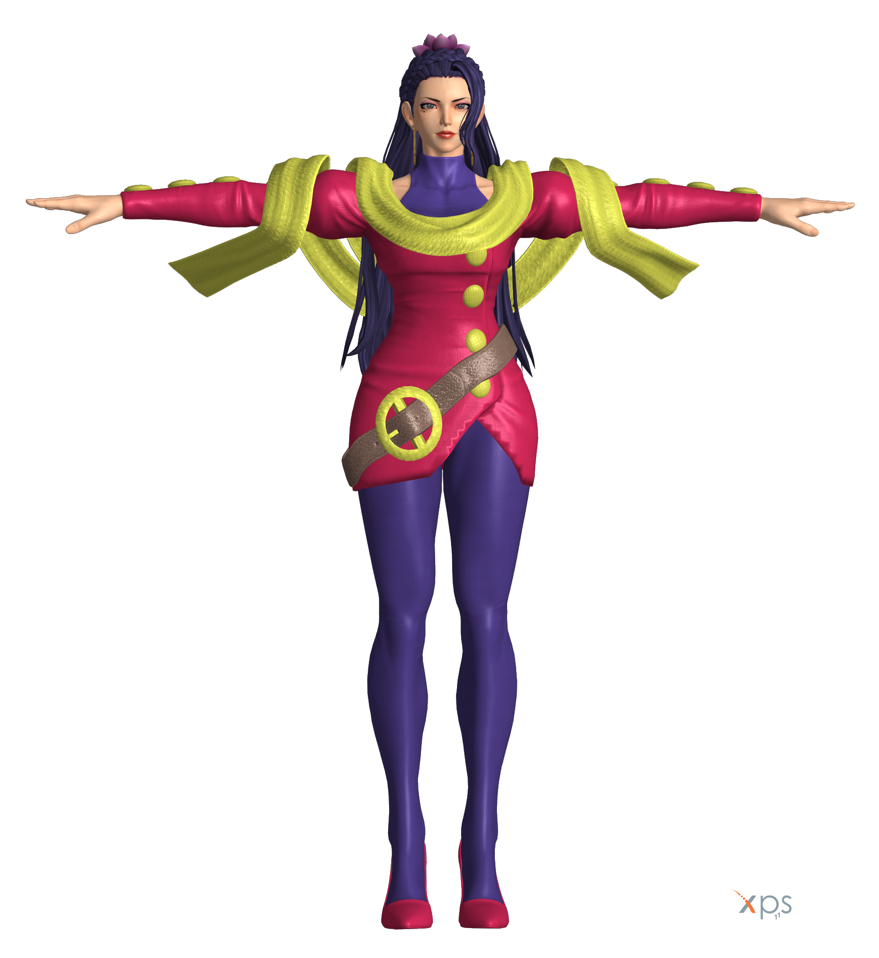 Luong as SFV Rose (Default) [DL] XPS by sihsengiu on DeviantArt