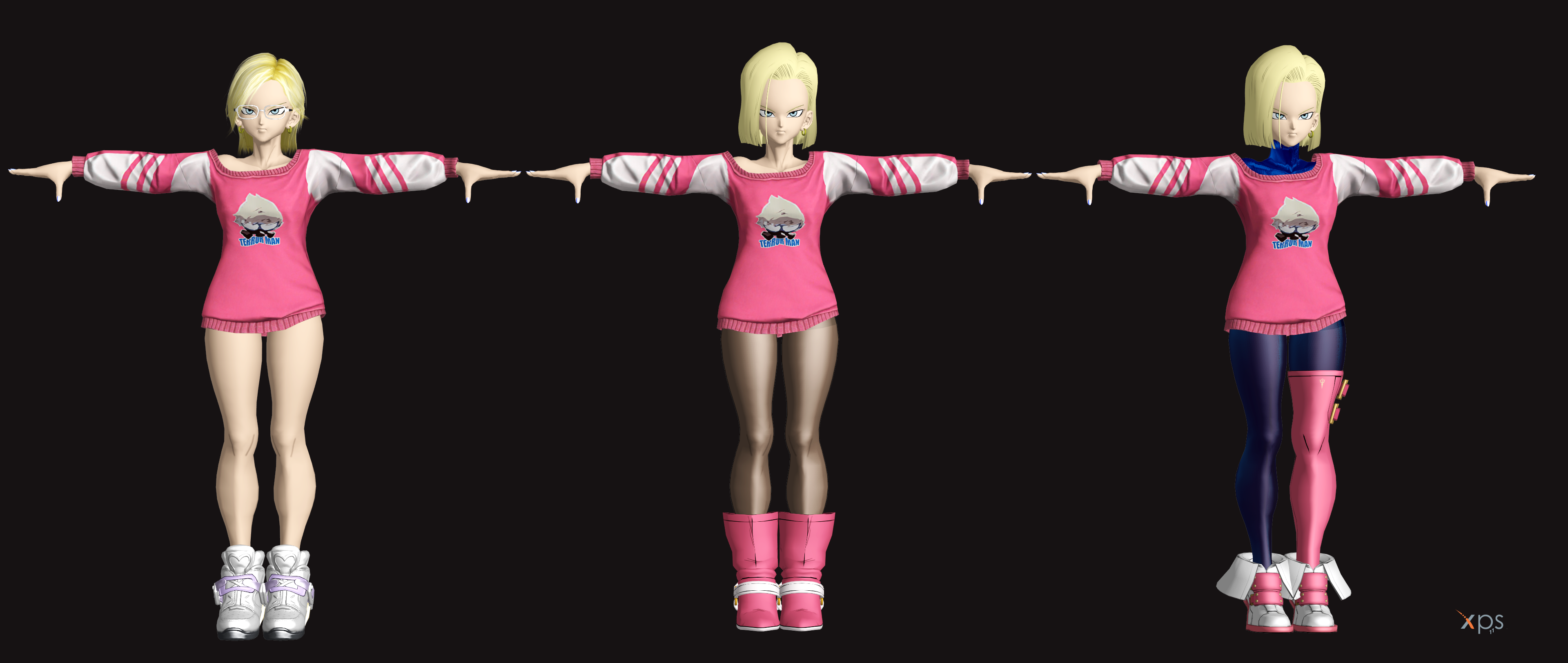 Android 18 costume 20230519 [DL] XPS by sihsengiu on DeviantArt