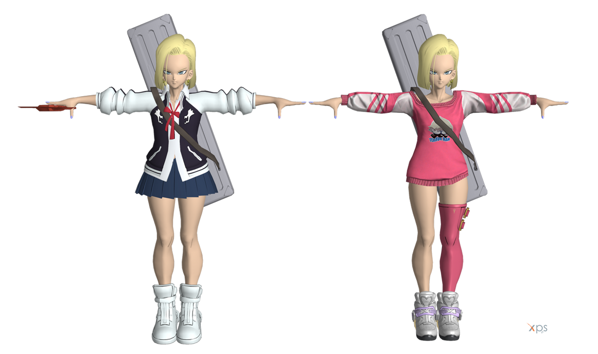 Android 18 as kill la kill if ryuko [DL] XPS by sihsengiu on DeviantArt