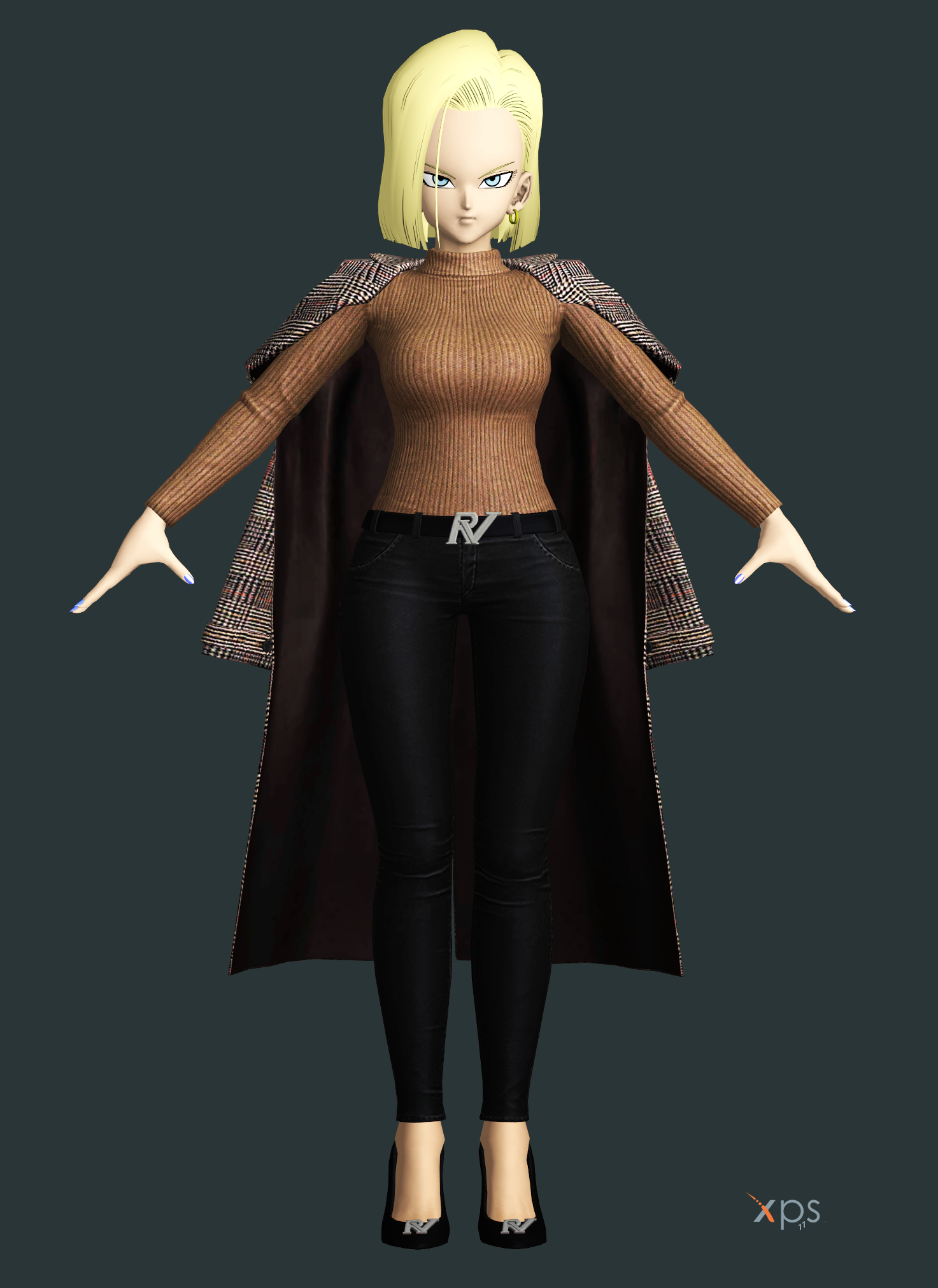 Android 18 as L2R Kamael Autum [DL] XPS by sihsengiu on DeviantArt