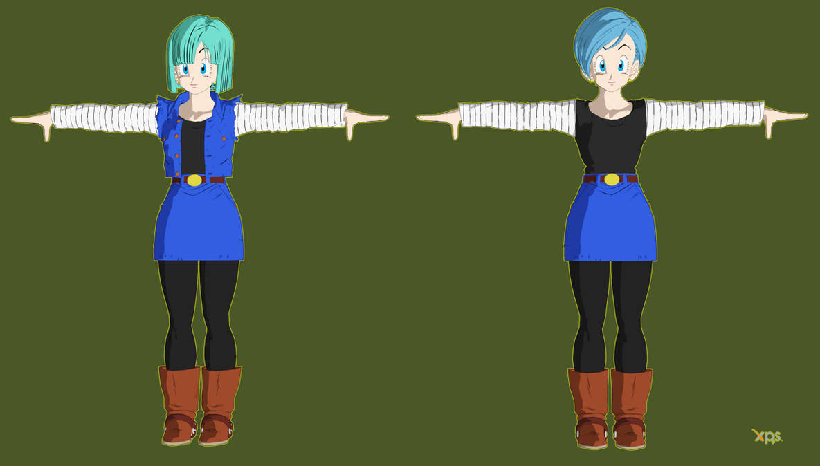 Bulma as DBFZ Android 18 [DL] XPS by sihsengiu on DeviantArt