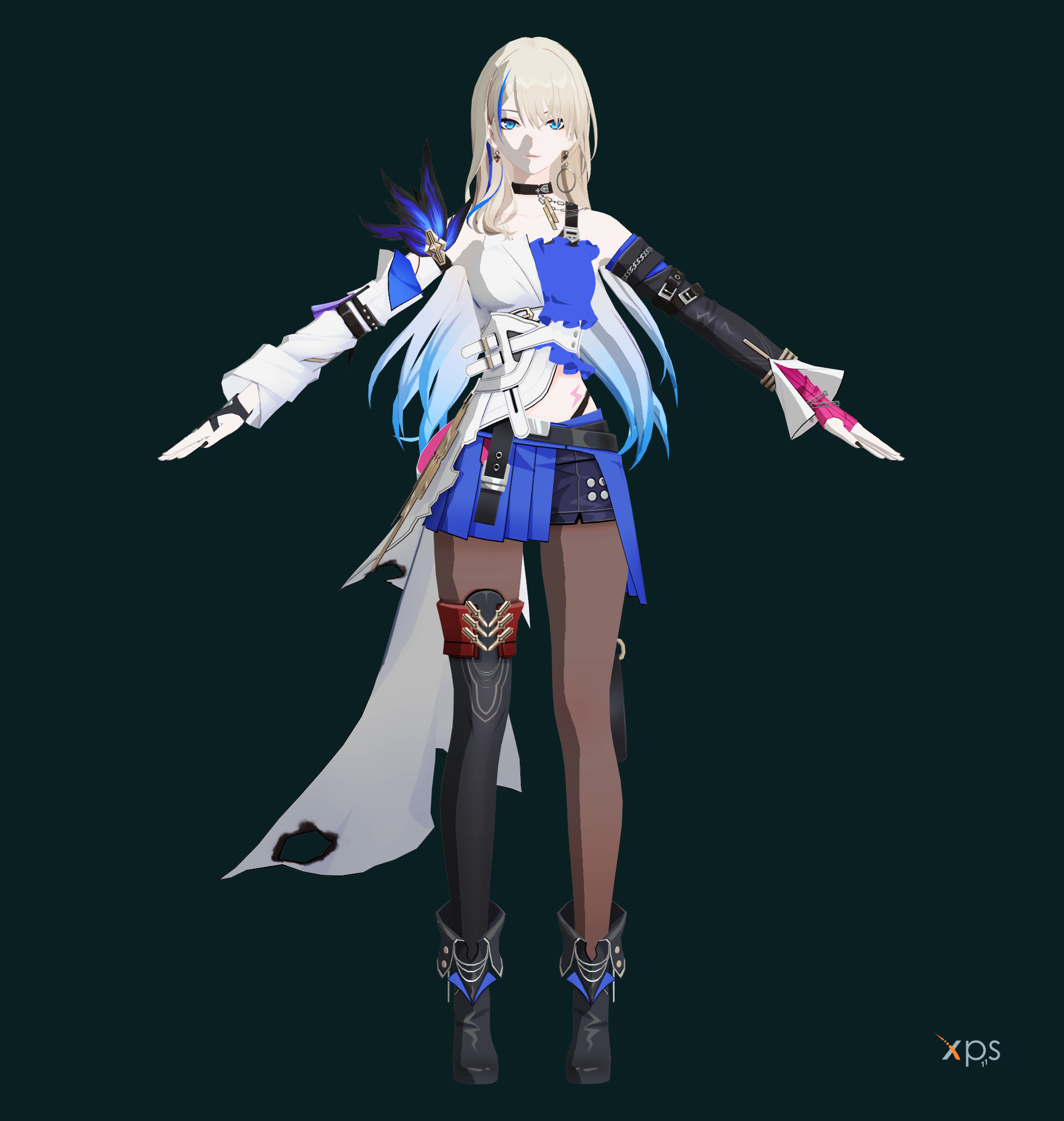 Honkai Star Rail - Serval [DL] XPS by sihsengiu on DeviantArt