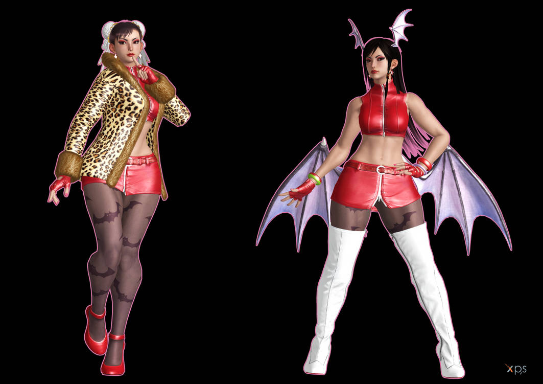 Chun Li as MvC I - Morrigan(DLC) [DL] XPS by sihsengiu on DeviantArt