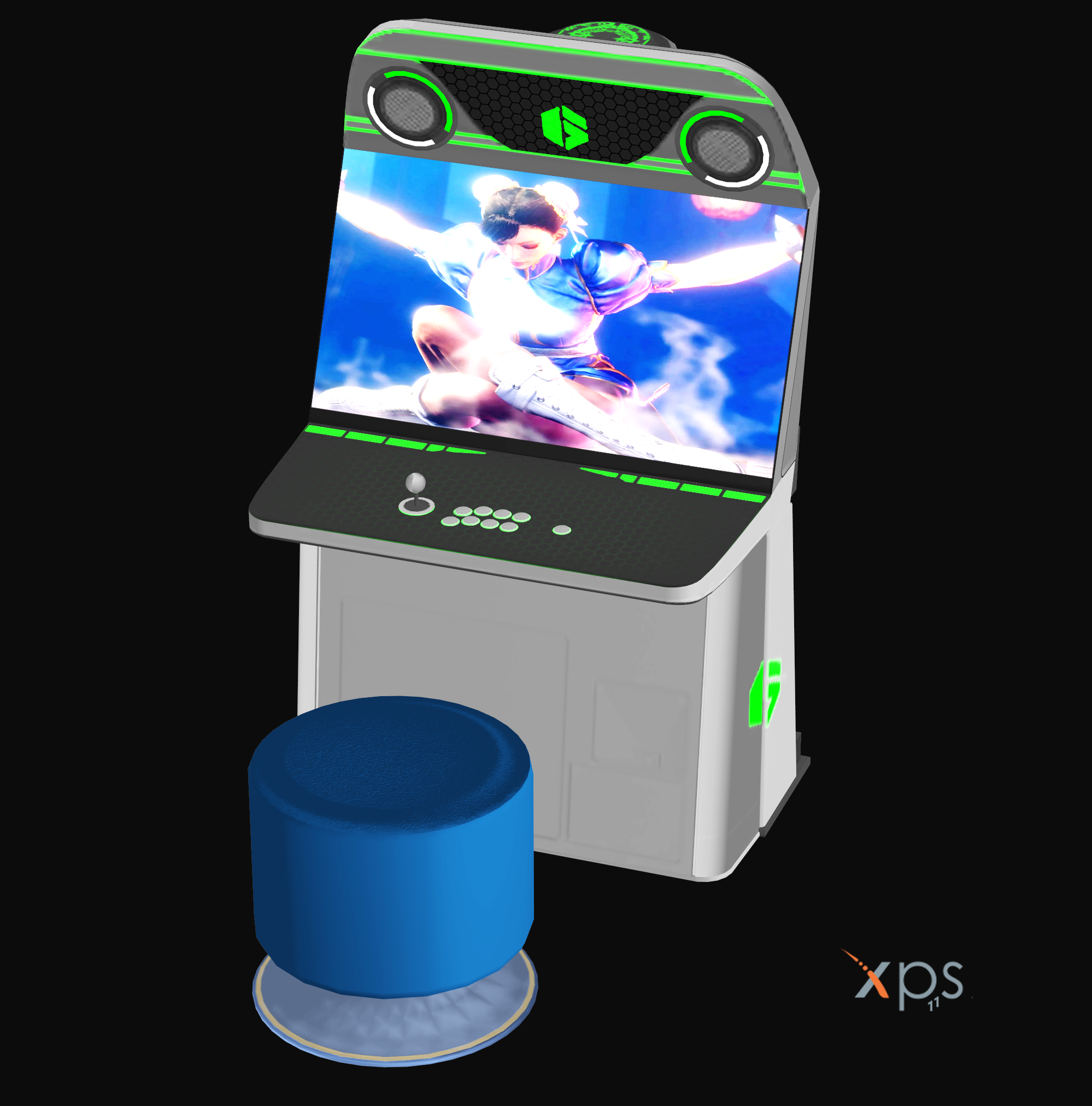 SF6 Arcade Cabinet Prop by sihsengiu on DeviantArt