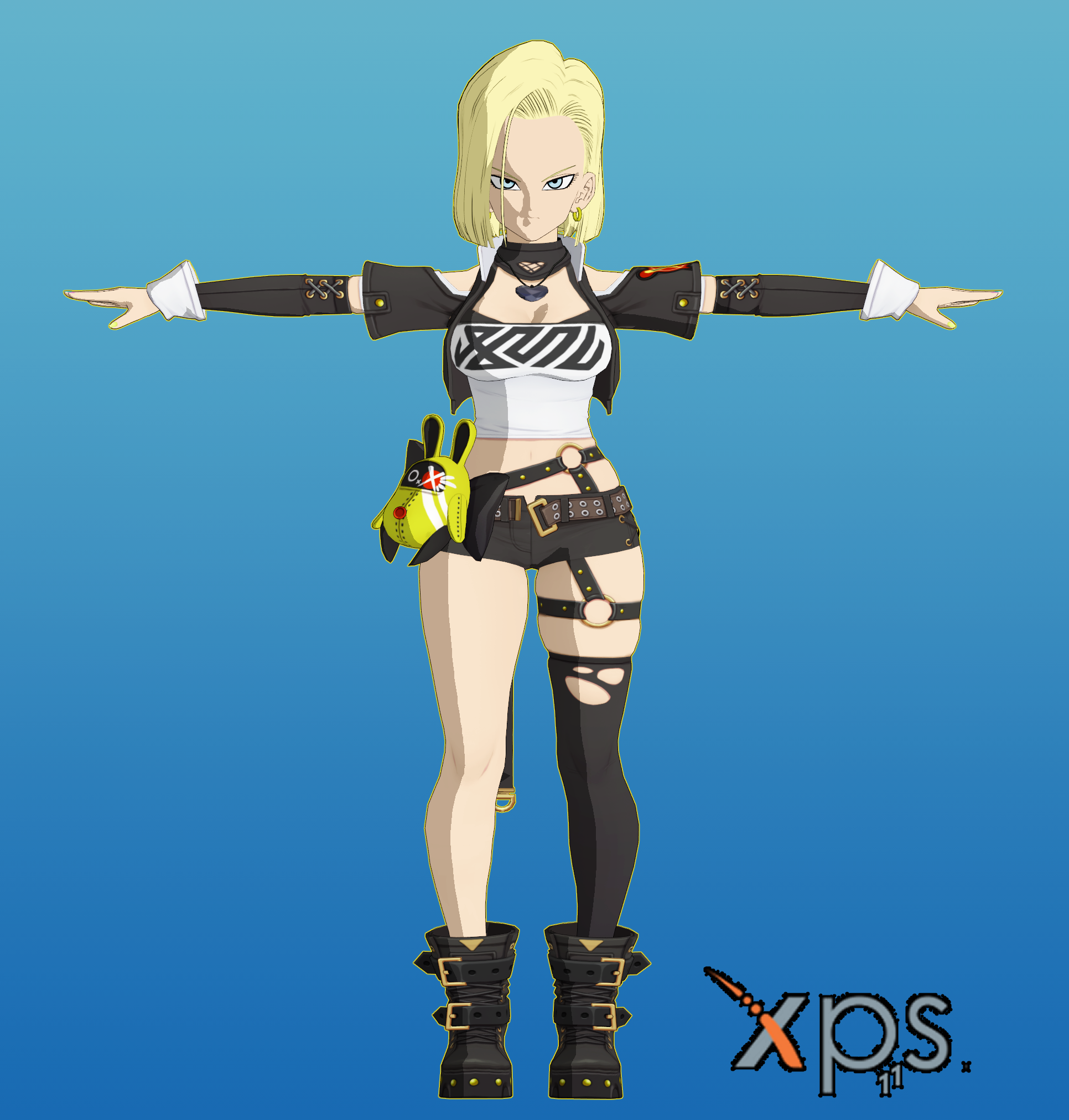 Android 18 as ZZZ-Nicole Demara+ [DL] XPS by sihsengiu on DeviantArt