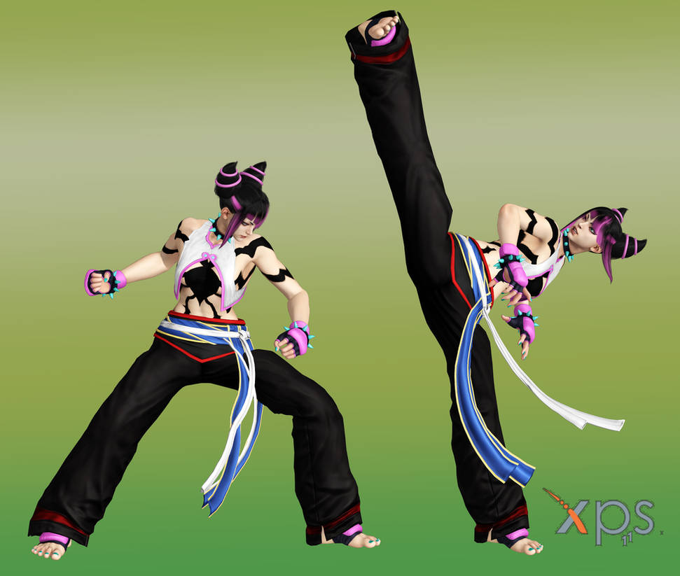 SF6 Juri as KOFXV KIM KAPHWAN [DL] XPS by sihsengiu on DeviantArt