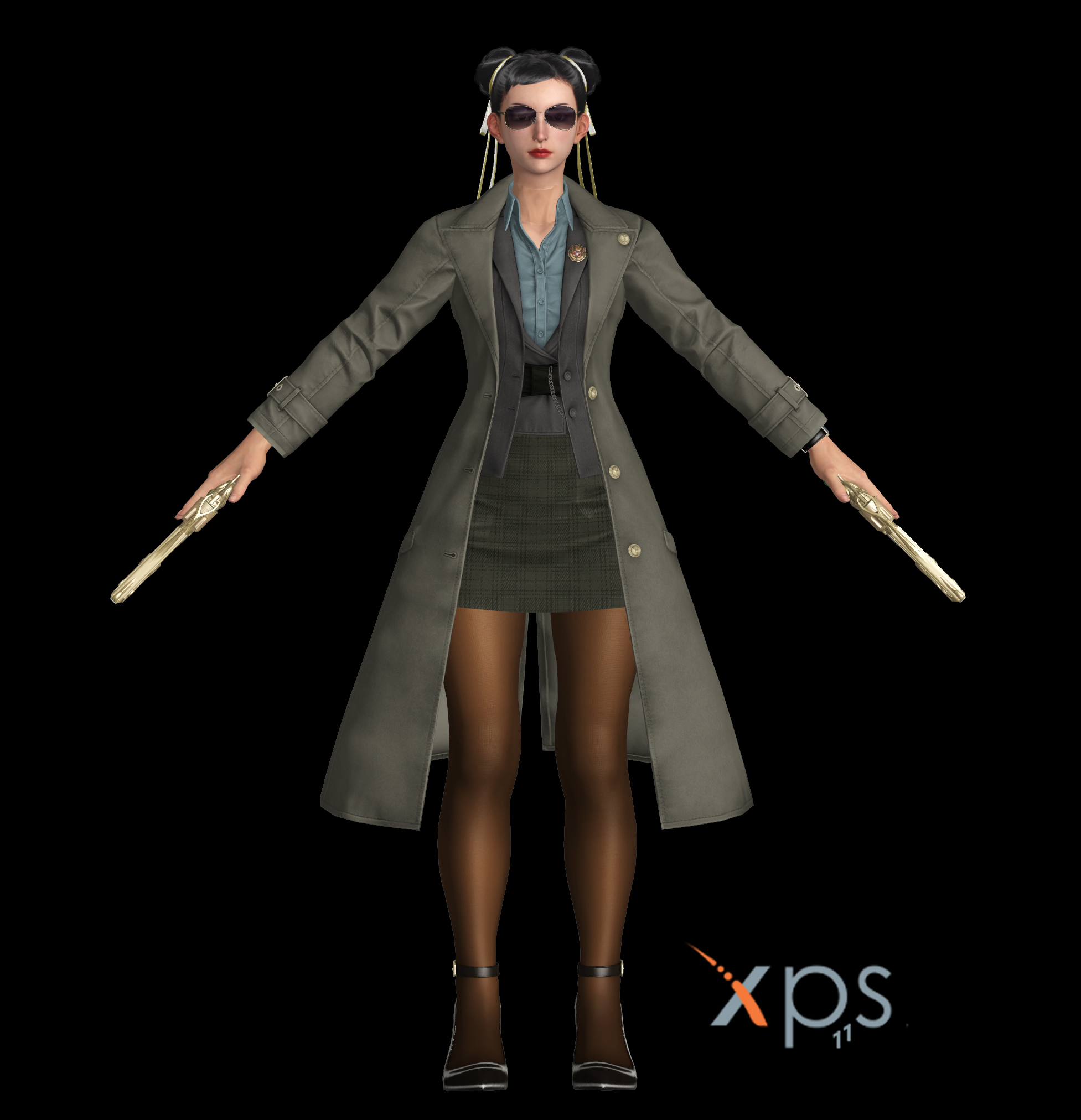 Chun-Li as TK7 - Lidia (Posh Politician) [DL] XPS by sihsengiu on ...