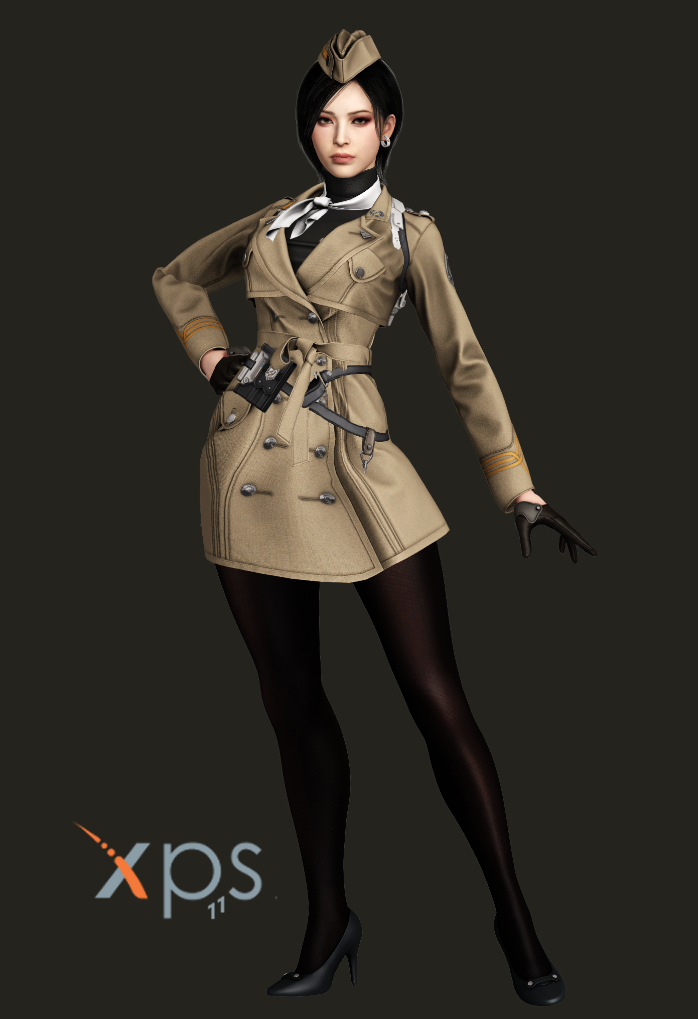 Ada Wong as Hailey (Sniper Squad) TFD [DL] XPS by sihsengiu on DeviantArt