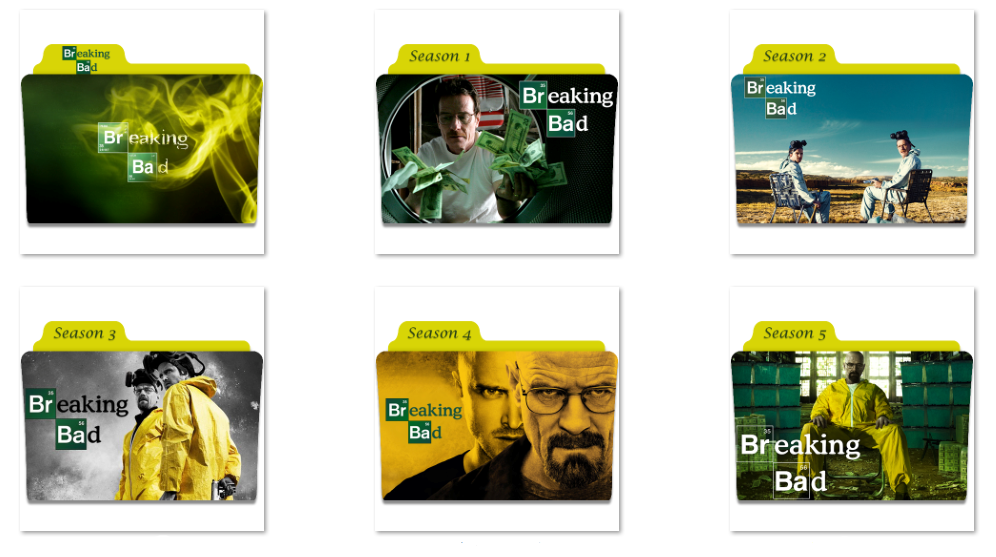 Breaking Bad Folder Icons by nellanel on DeviantArt