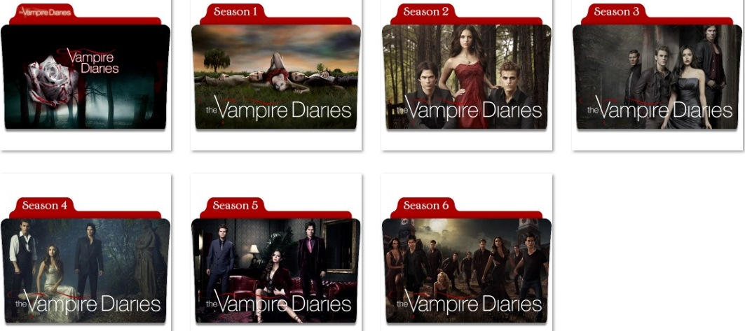 The Vampire Diaries Folder Icons by nellanel on DeviantArt