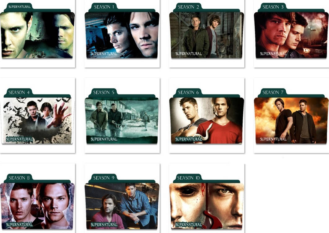 Supernatural Folder Icons by nellanel on DeviantArt