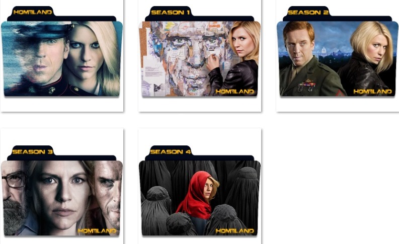 Homeland Folder Icons by nellanel on DeviantArt