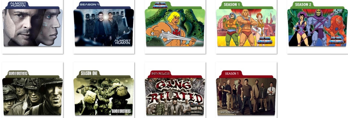 Series Folder Icons by nellanel on DeviantArt