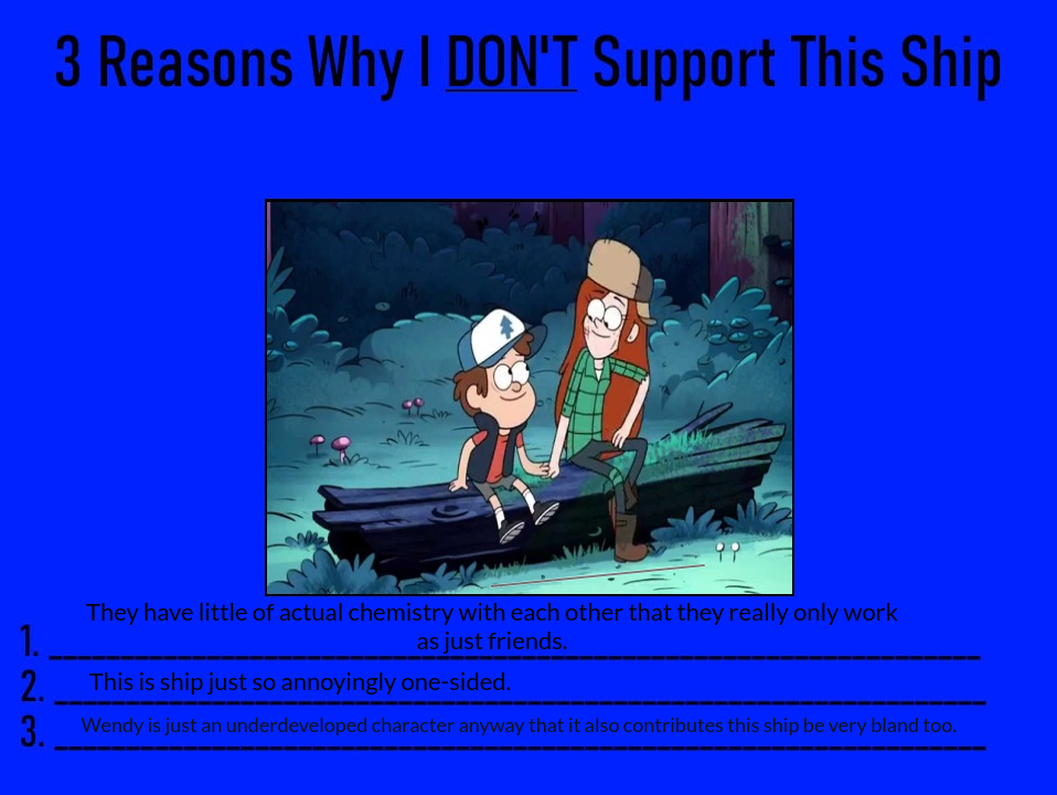 3 Reasons Why I Don't Support Wendip by CallMeBlackBeauty on DeviantArt