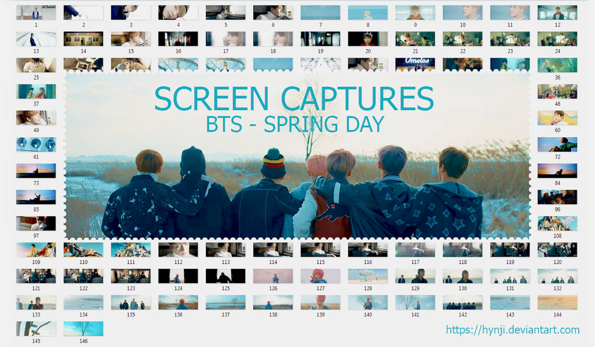 PACK SCREEN CAPTURE - SPRING DAY (BTS) by HynJi on DeviantArt