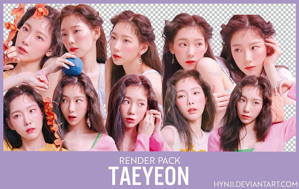 Render pack - BEAUTIFUL TAEYEON by HynJi on DeviantArt