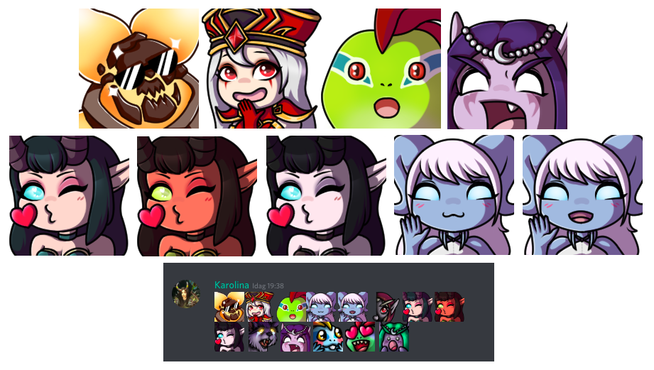 Lillekatt's WoW/Warcraft emoji pack by PunkKitteh on DeviantArt